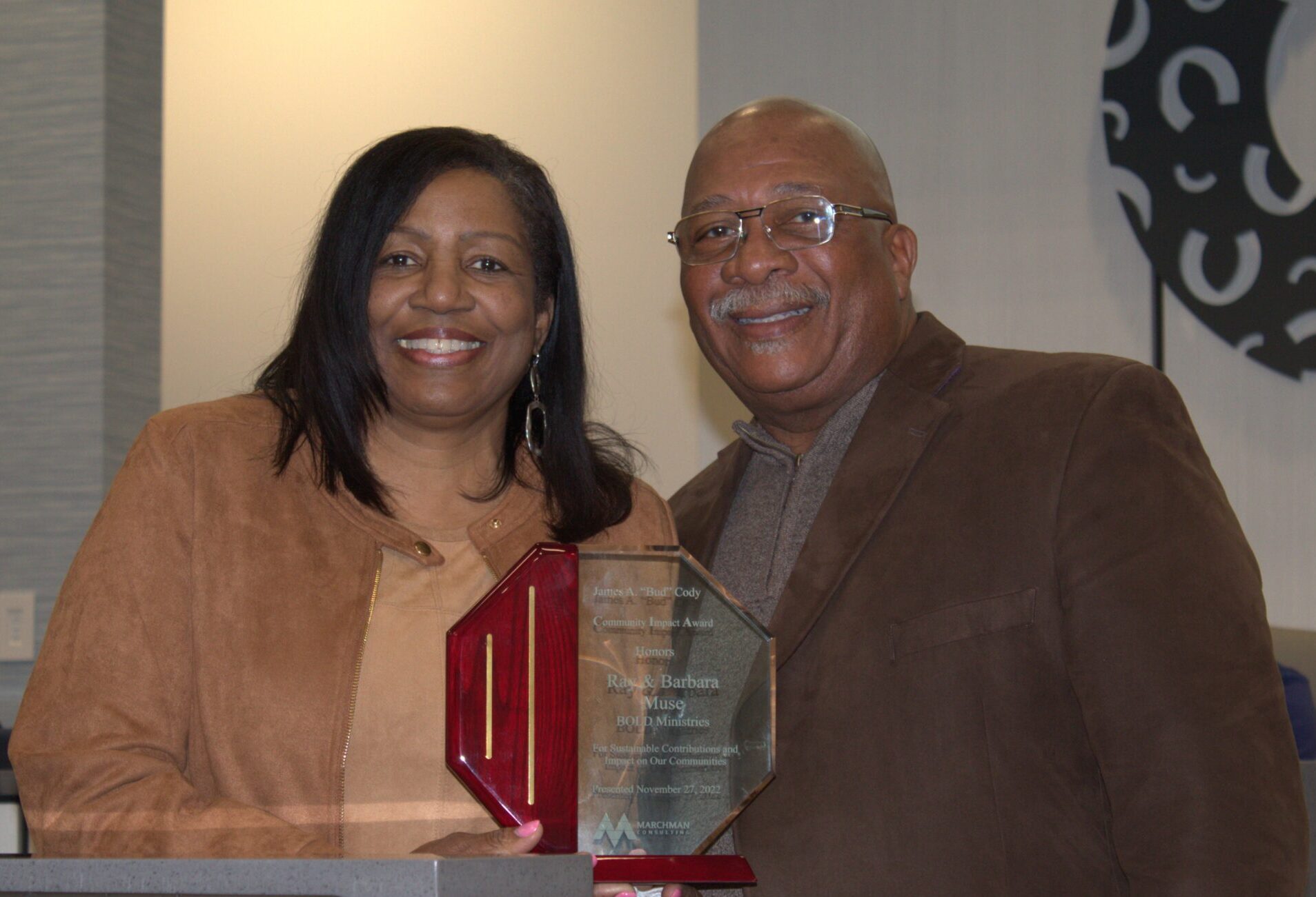 PASTORS RAY AND BARBARA MUSE NAMED RECIPIENTS OF THE 2023 JAMES A. “BUD ...